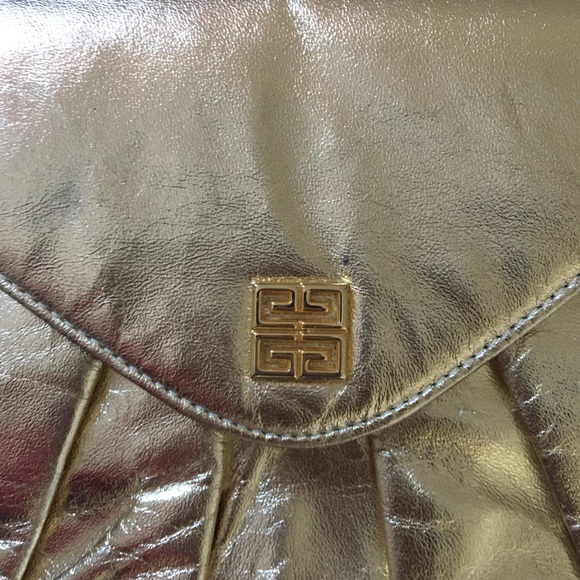 Givenchy | Bags | Ultra Rare Givenchy Gold Leather Bag Wow | Poshmark